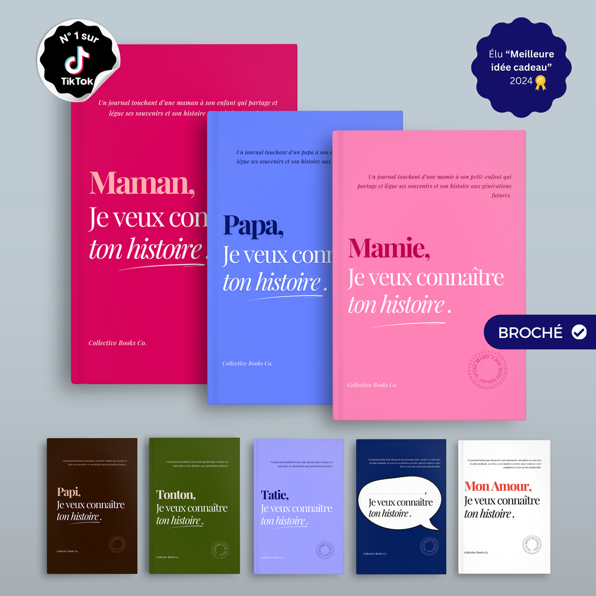 Journal : Je veux connaître ton histoire – Collective Books Co